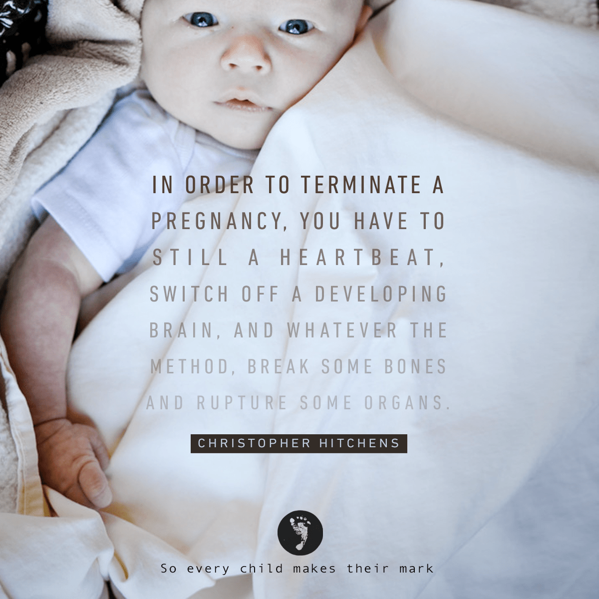 The Reality of Abortion According to Christopher Hitchens | Human Coalition